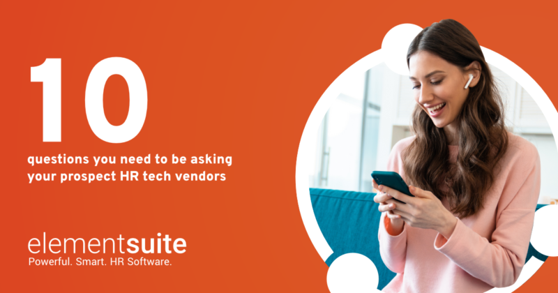 Top 10 Questions To Ask For Selecting HR Software | elementsuite