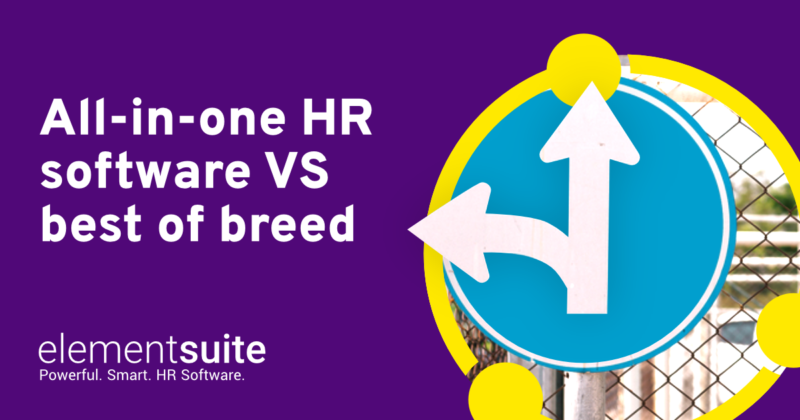All-in-one HR software versus best of breed | elementsuite