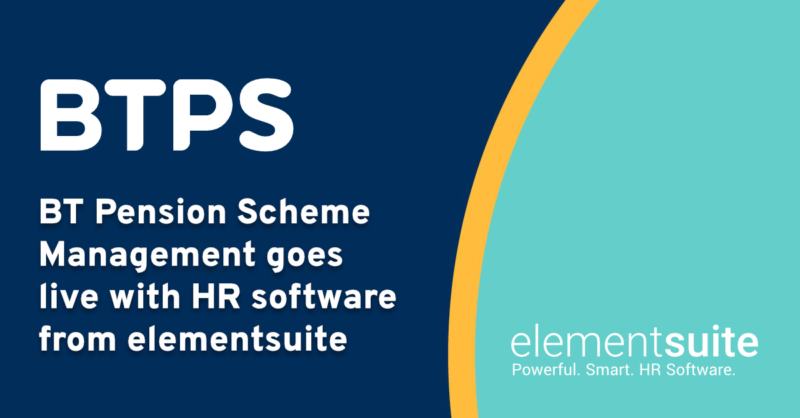 BT Pension Scheme Management (BTPSM) goes live with elementsuite. Improving efficiency with ...