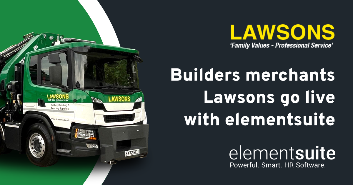 Builder merchants Lawsons go live with elementsuite | Client Stories