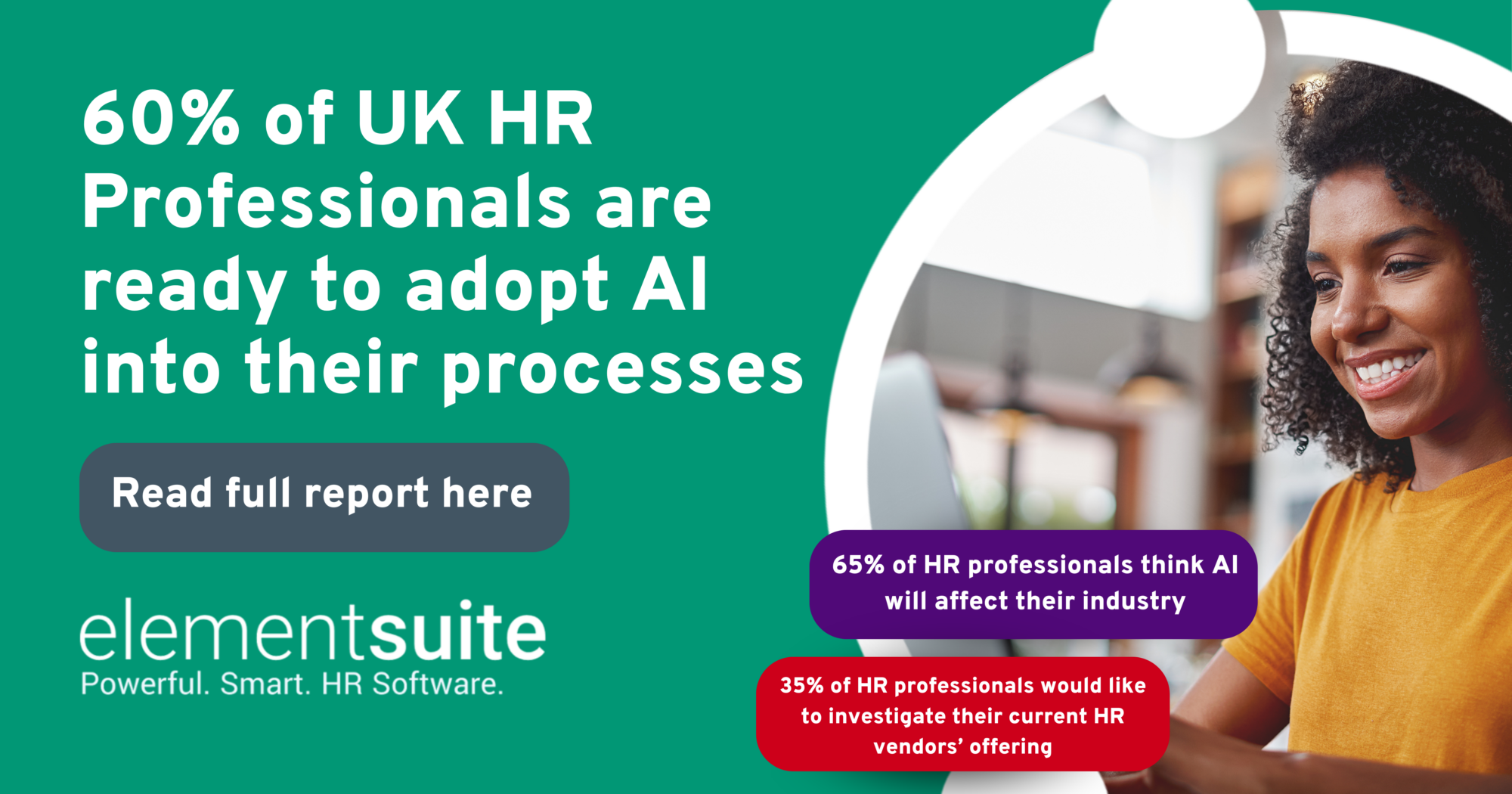 60% of UK HR Professionals are ready to adopt AI in their processes | elementsuite