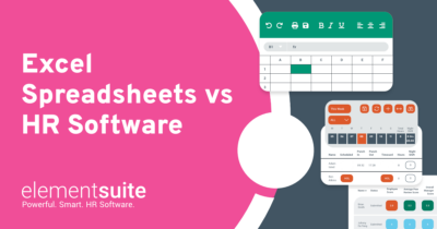 Excel spreadsheets vs HR software | elementsuite