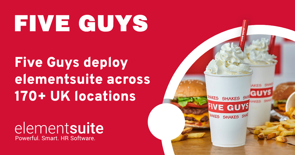 Five Guys deploy elementsuite across 170+ UK locations | Client Stories