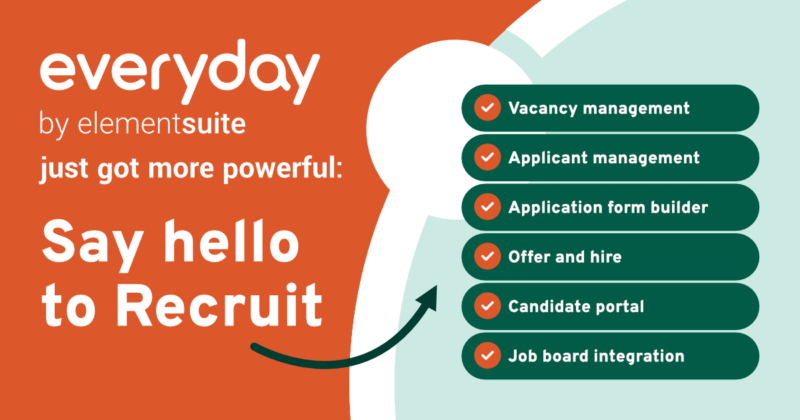 everyday launches Recruit: What this means for you | elementsuite