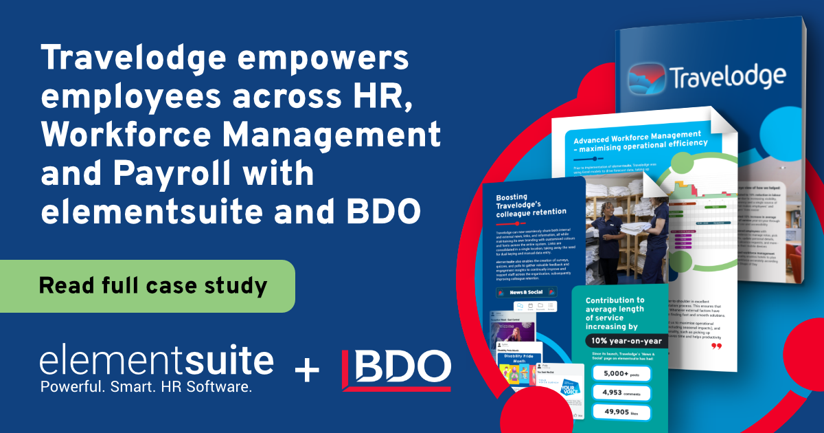 Warner Hotels select elementsuite as their HR and Workforce Management ...