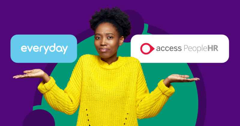 everyday vs. Access PeopleHR | elementsuite